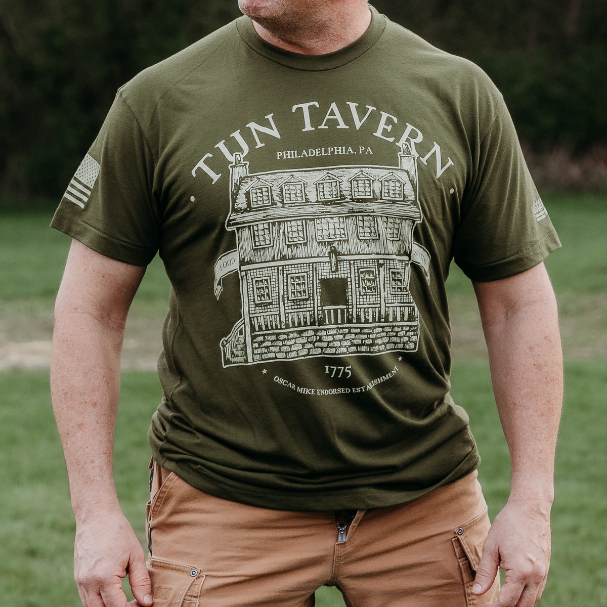 Tun Tavern Tee - Oscar Mike Apparel