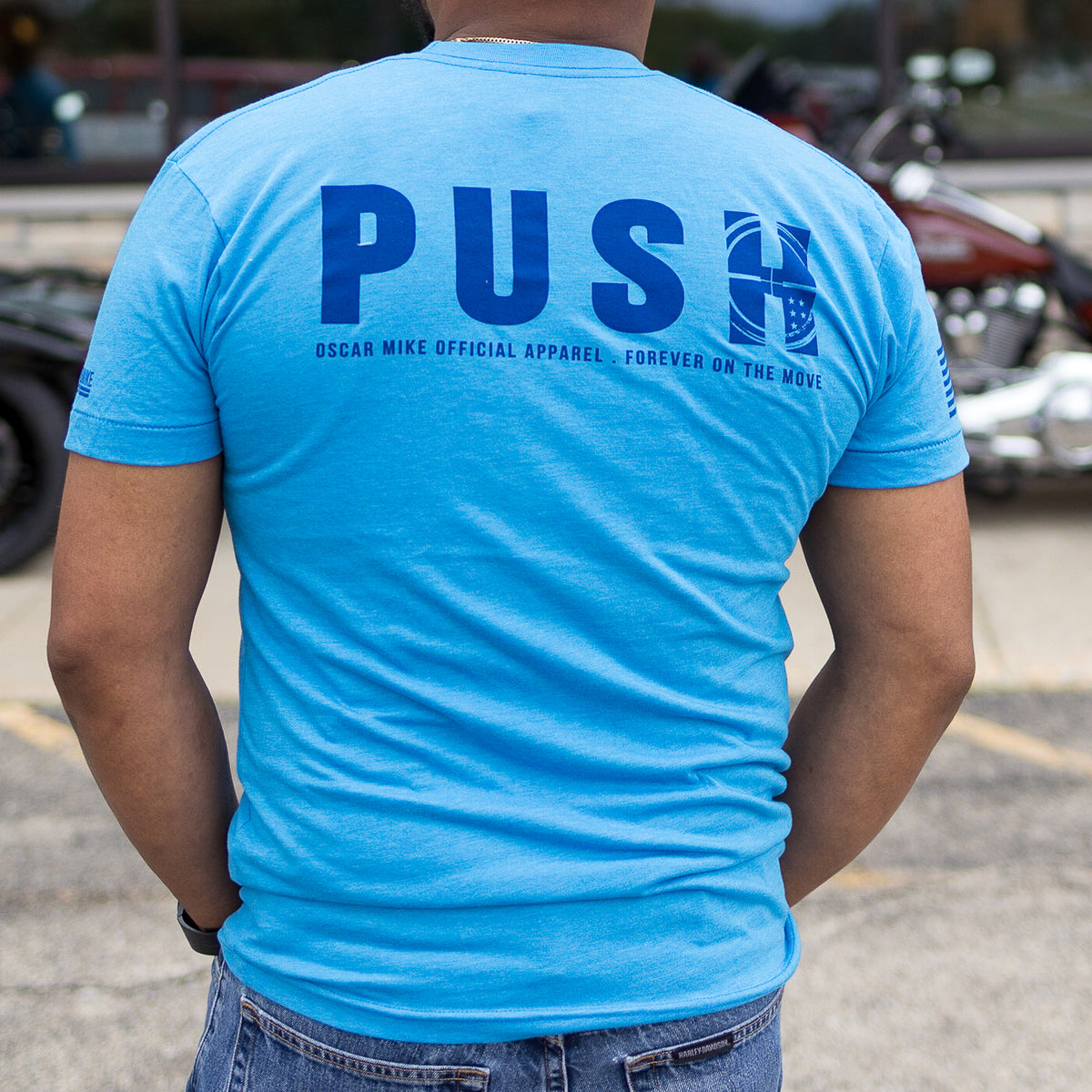 PUSH Tee - Oscar Mike Apparel