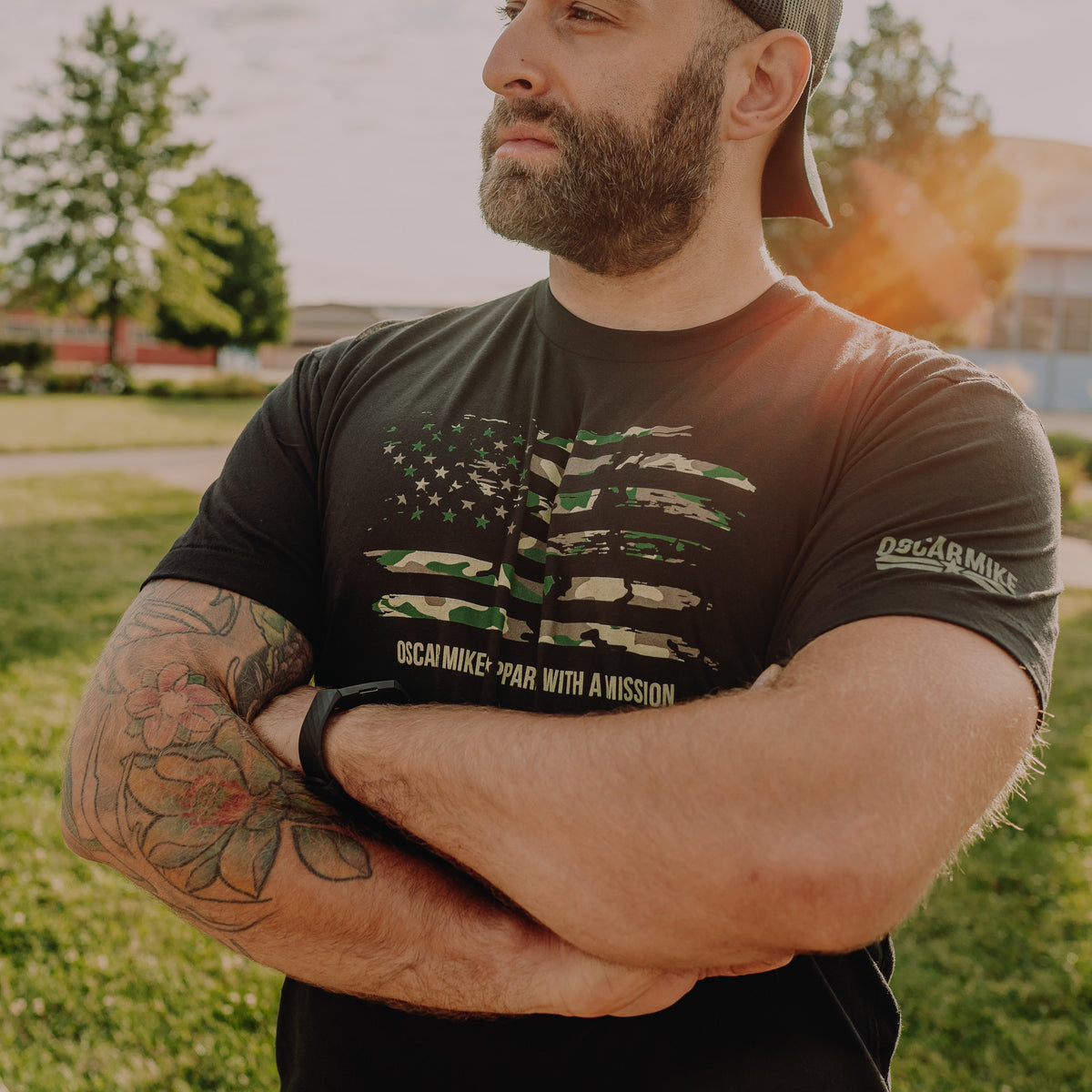 Heroes Series: Kenneth Lee Tee - Oscar Mike Apparel