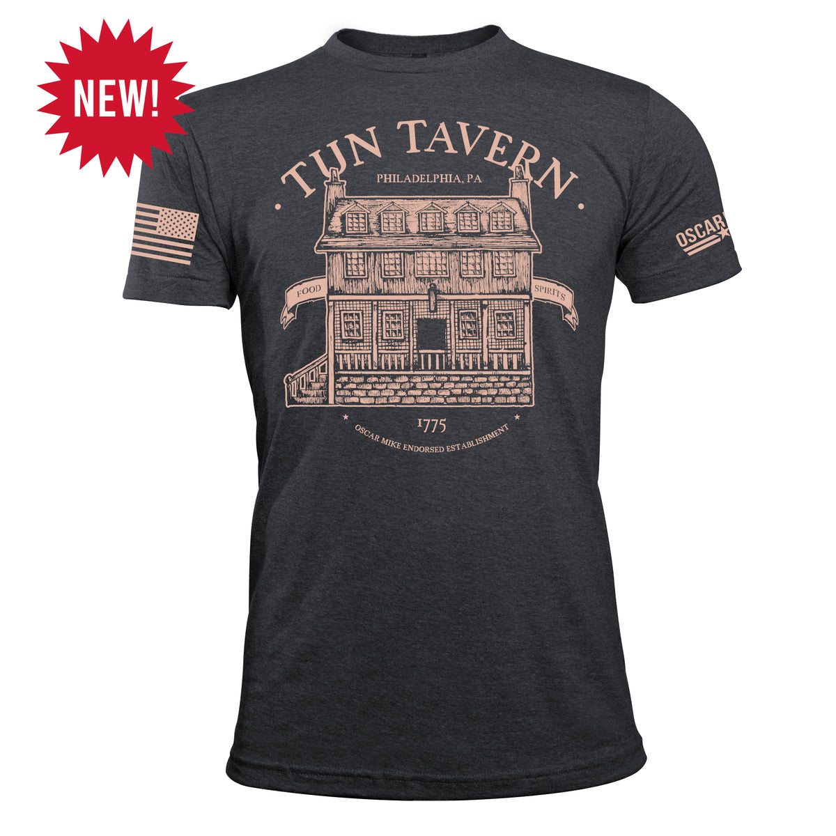 Tun Tavern Tee - Oscar Mike Apparel