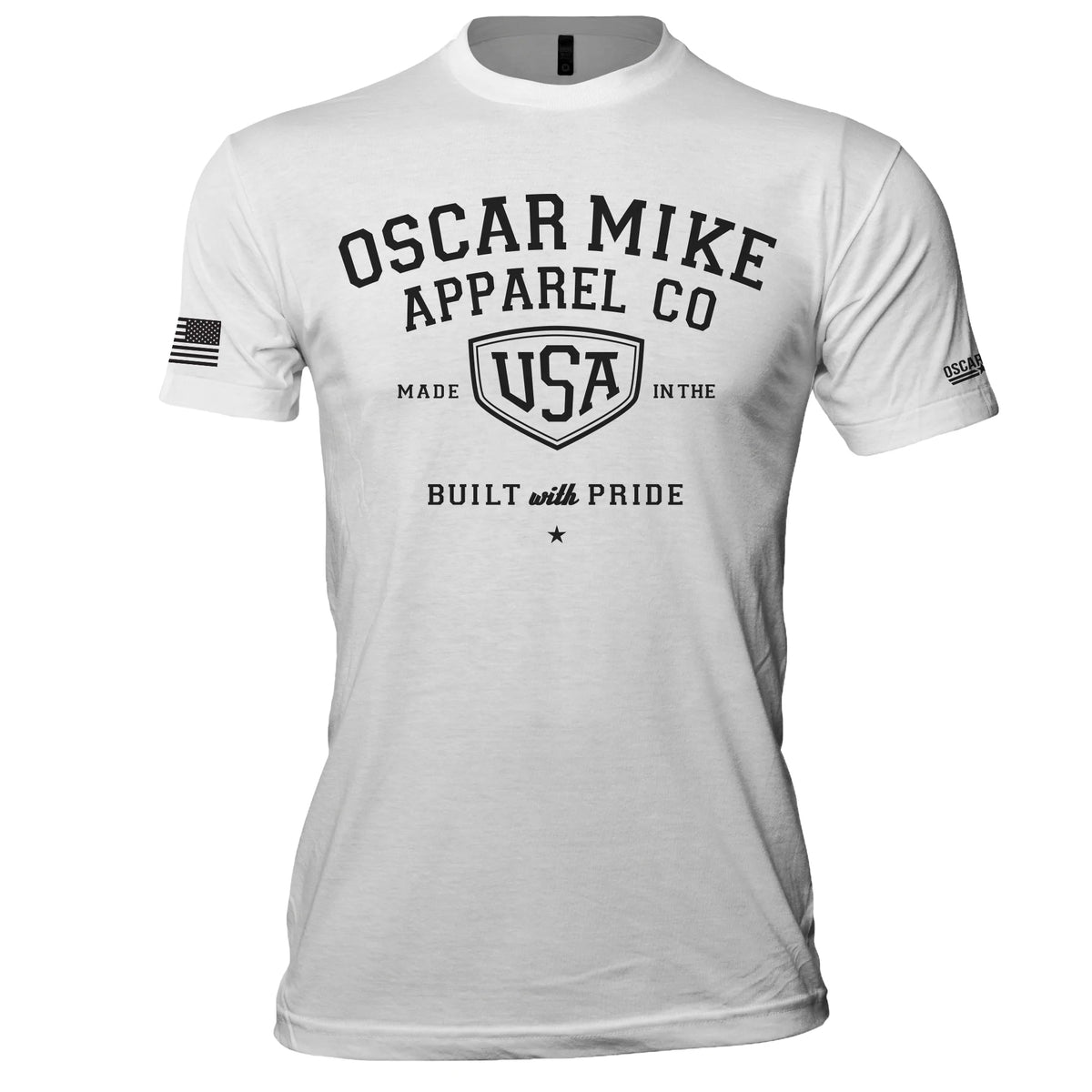 Built With Pride Tee - Oscar Mike Apparel