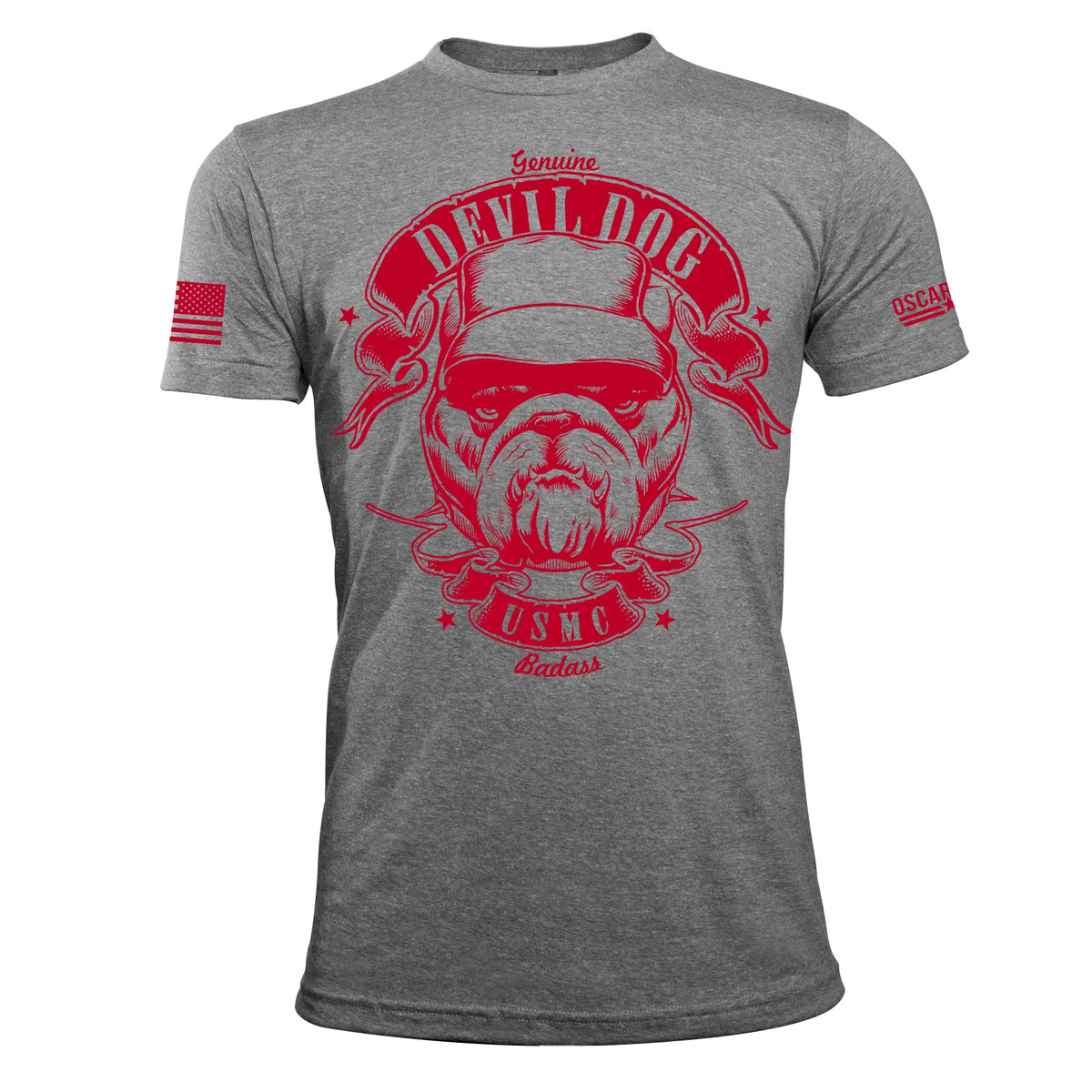 Devil Dog Tee - Oscar Mike Apparel