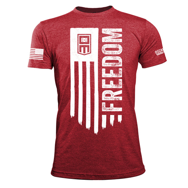 Freedom Flag Tee - Oscar Mike Apparel