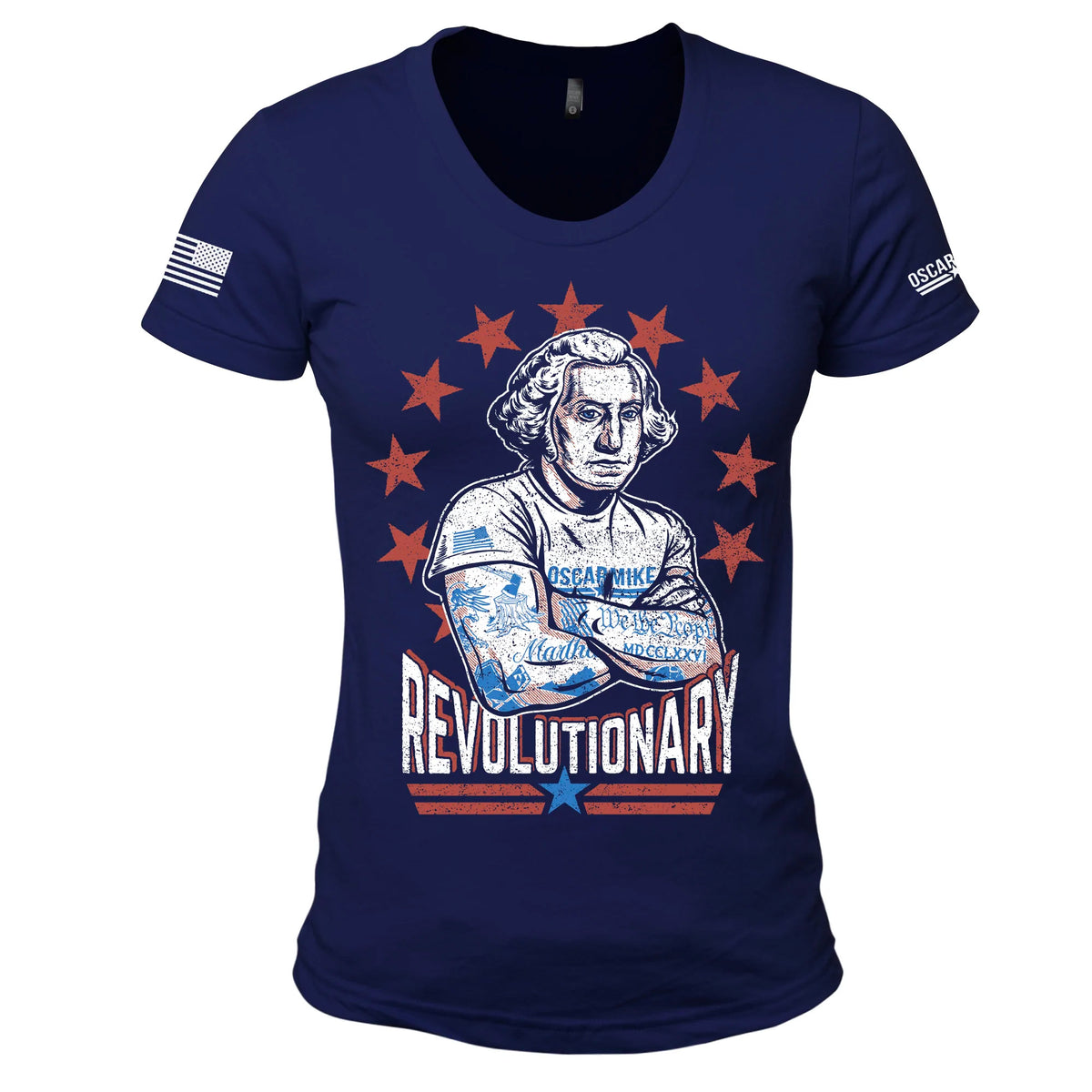 Women's The GEORGE WASHINGTON Tee - Oscar Mike Apparel