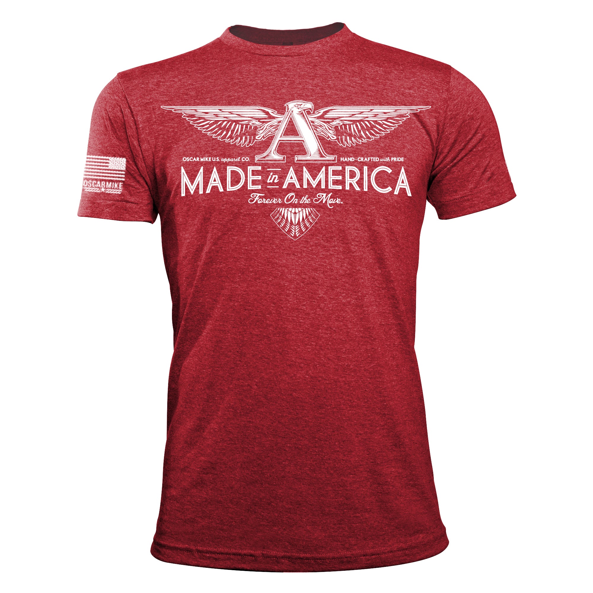 American Made Wings Tee - Oscar Mike Apparel