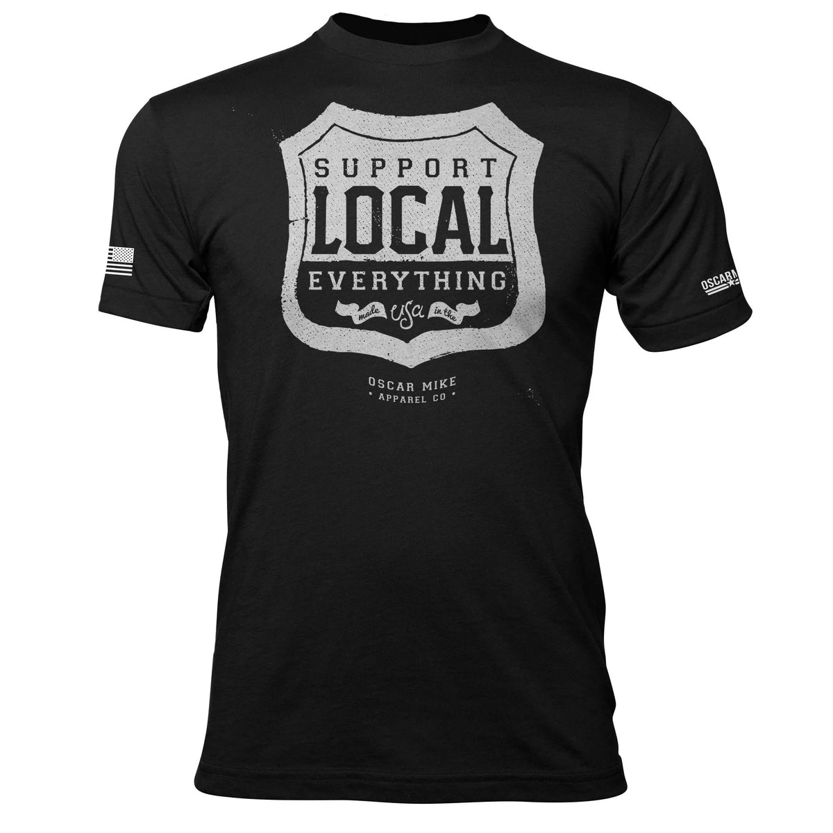Support Local Everything Tee - Oscar Mike Apparel