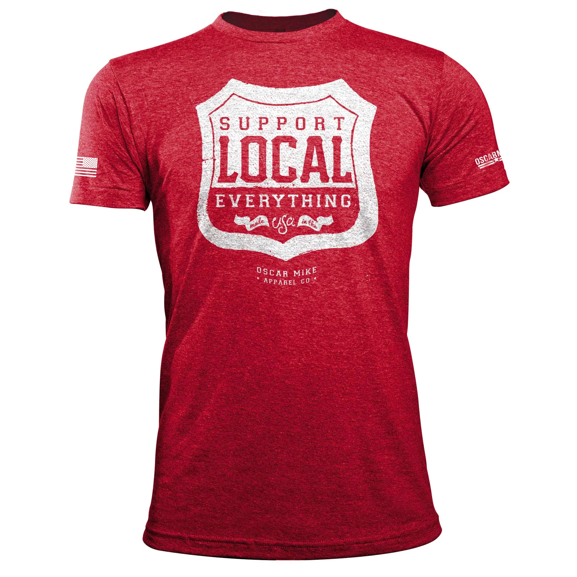 Support Local Everything Tee - Oscar Mike Apparel