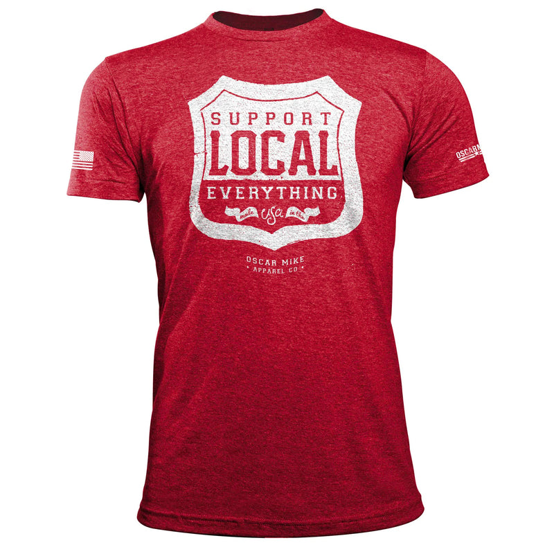 Support Local Everything Tee - Oscar Mike Apparel