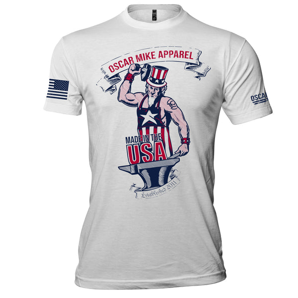 Uncle Sam Made In The USA Tee - Oscar Mike Apparel